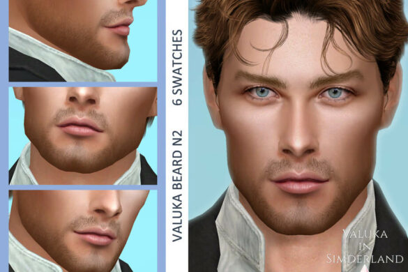 The Sims 4 luumia emilio beard dayton stubble - Custom Content The Sims