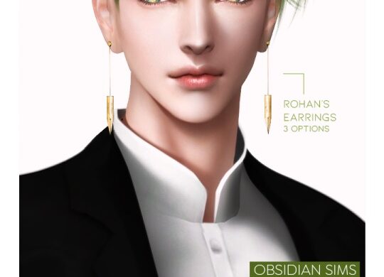 The Sims 4 alligator blood hairstyle - Custom Content The Sims